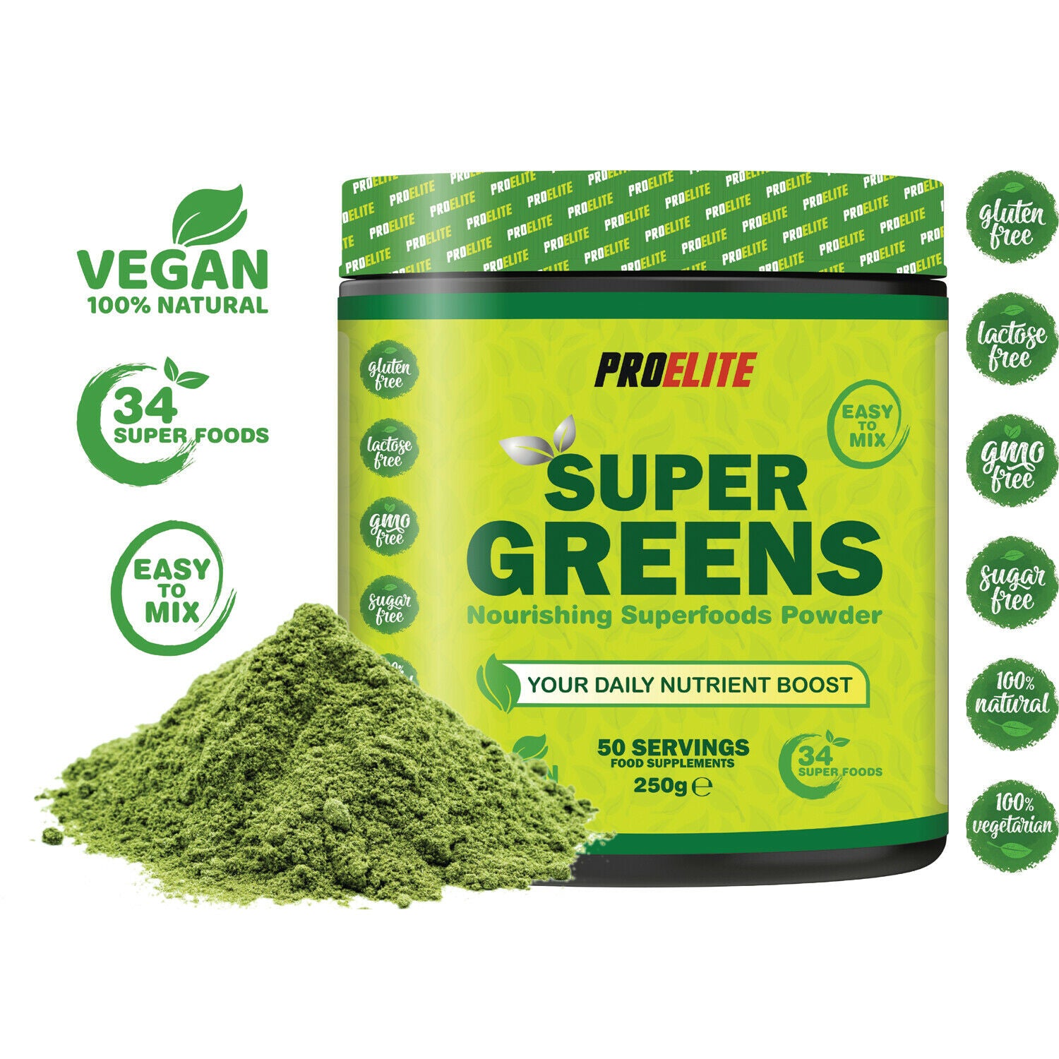 PROELITE Super Greens Powder